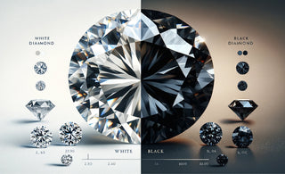 Black vs. White Diamonds: Key Differences & Buying Guide